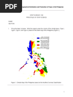 Major Crops and Distribution in Philippines | PDF | Luzon | Crops