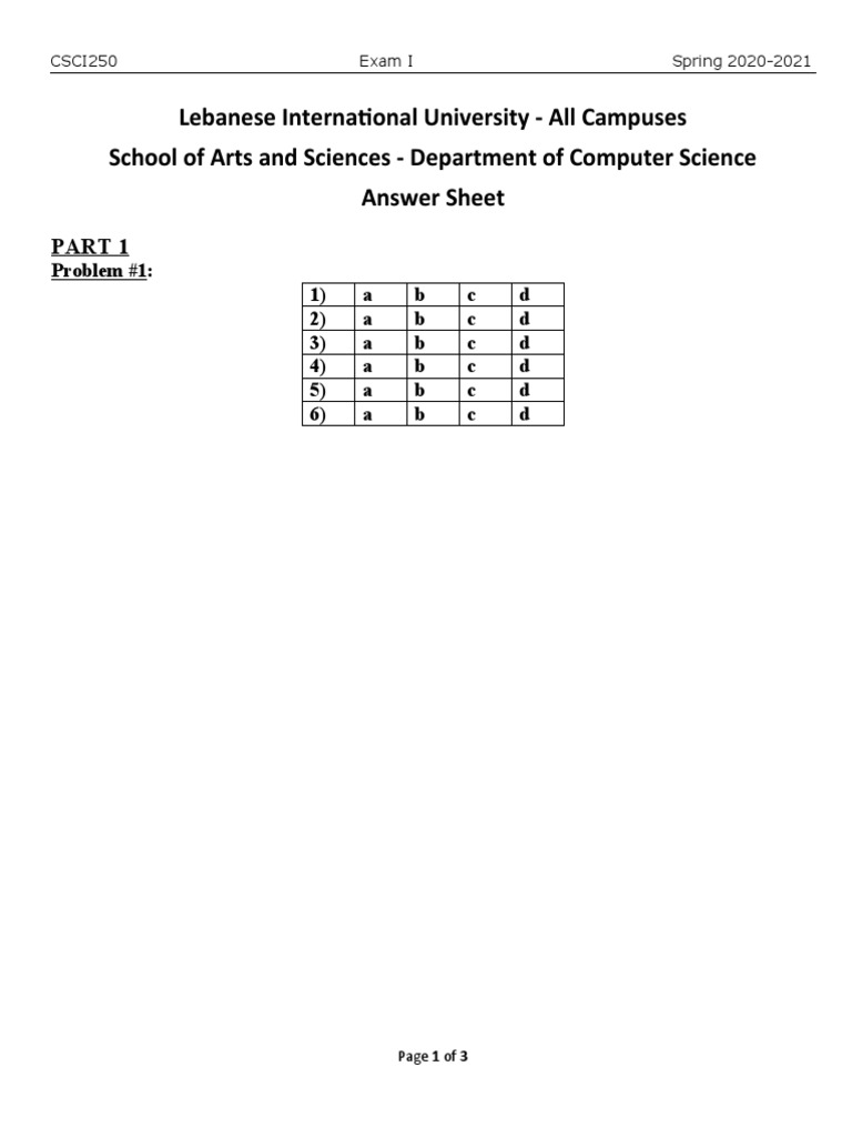 Lebanese International University - All Campuses School of Arts and ...