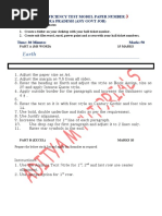 Ms Word Practice Book | PDF