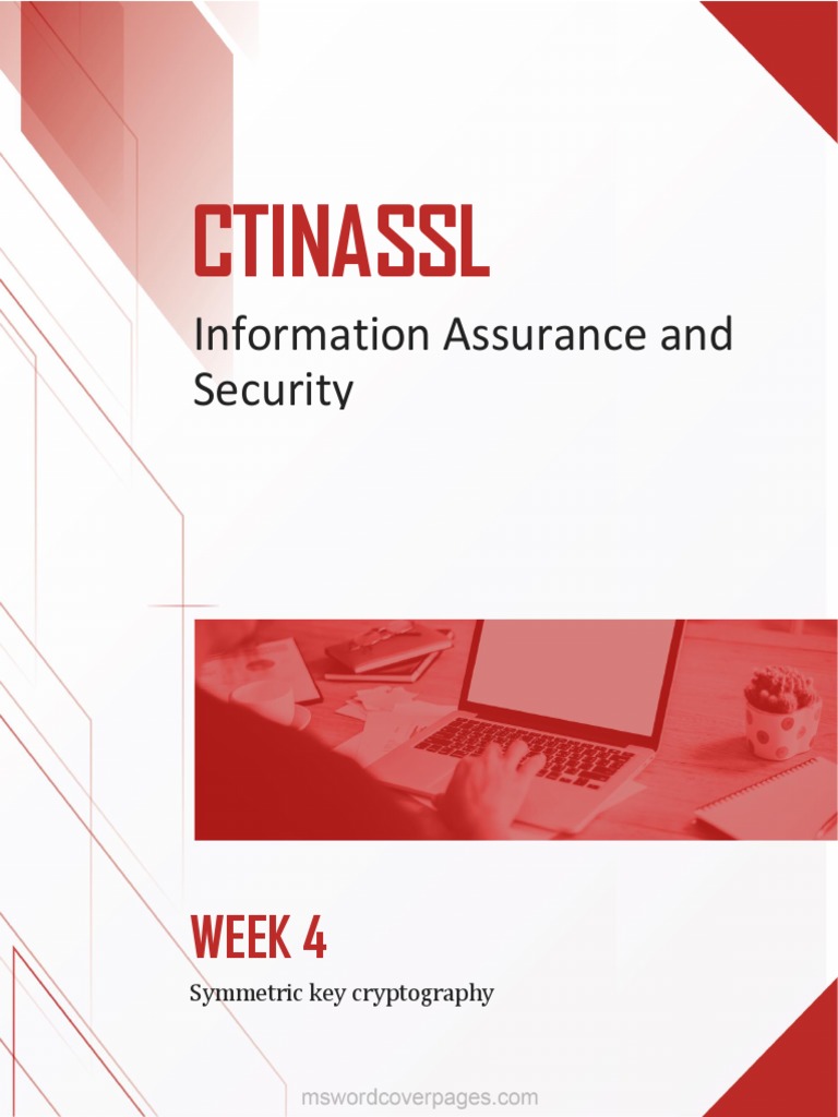 Week 4 - Symmetric Key Crypto | PDF | Encryption | Cryptography