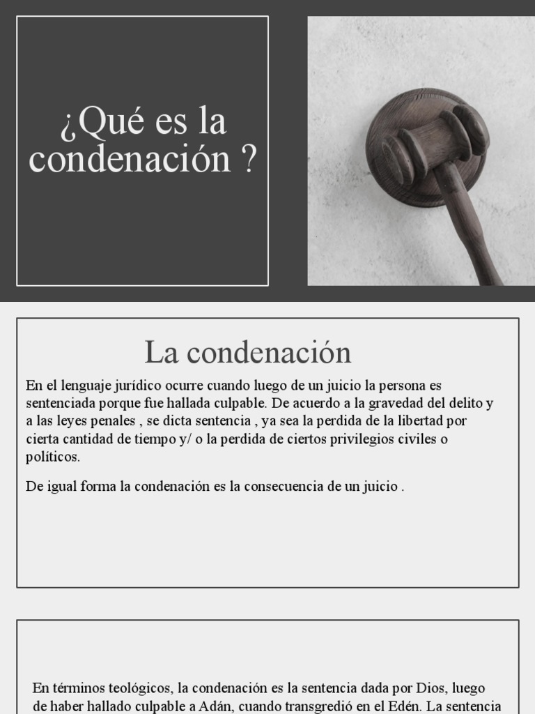La Condenación | PDF | Pecado | Jesús