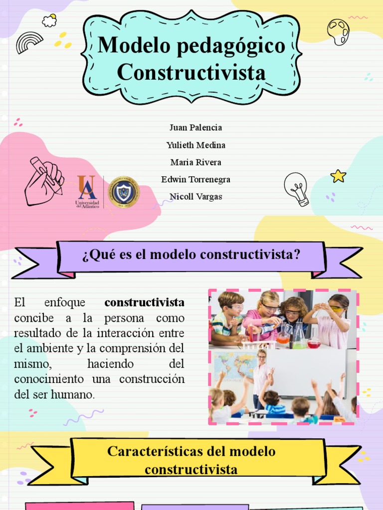 Modelo Pedagógico Constructivista | PDF | Constructivismo (filosofía de la educación) | Aprendizaje