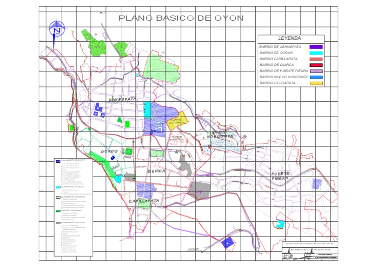 Plano Basico de Oyon - 2020 Actualizado | PDF