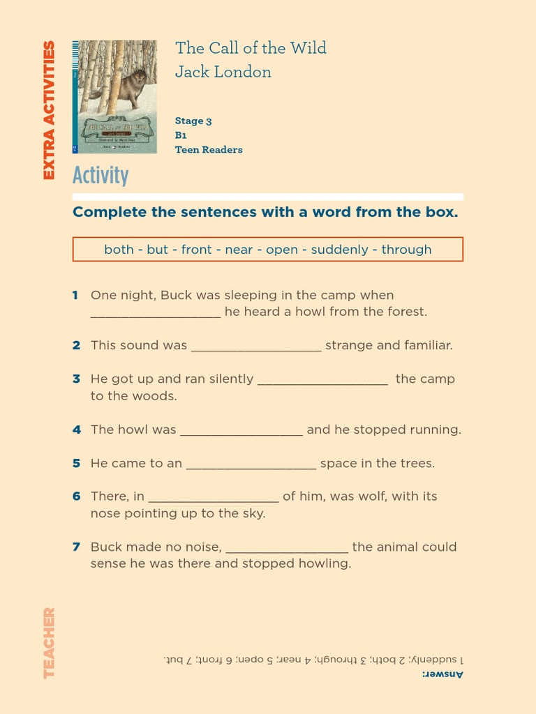 Adventures of Buck in the Wild | PDF | The Call Of The Wild