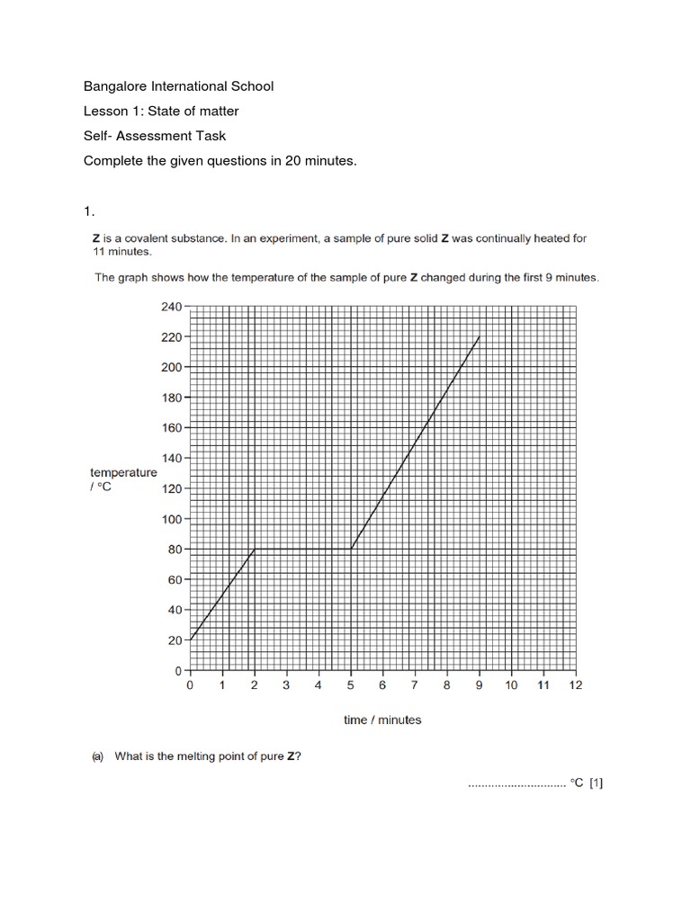 Self - Assessment Task | PDF