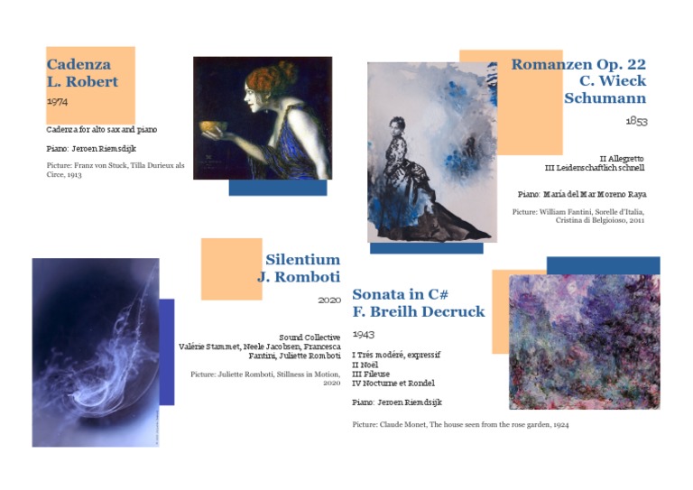 Programme Inside Final | PDF | Piano | Musical Compositions