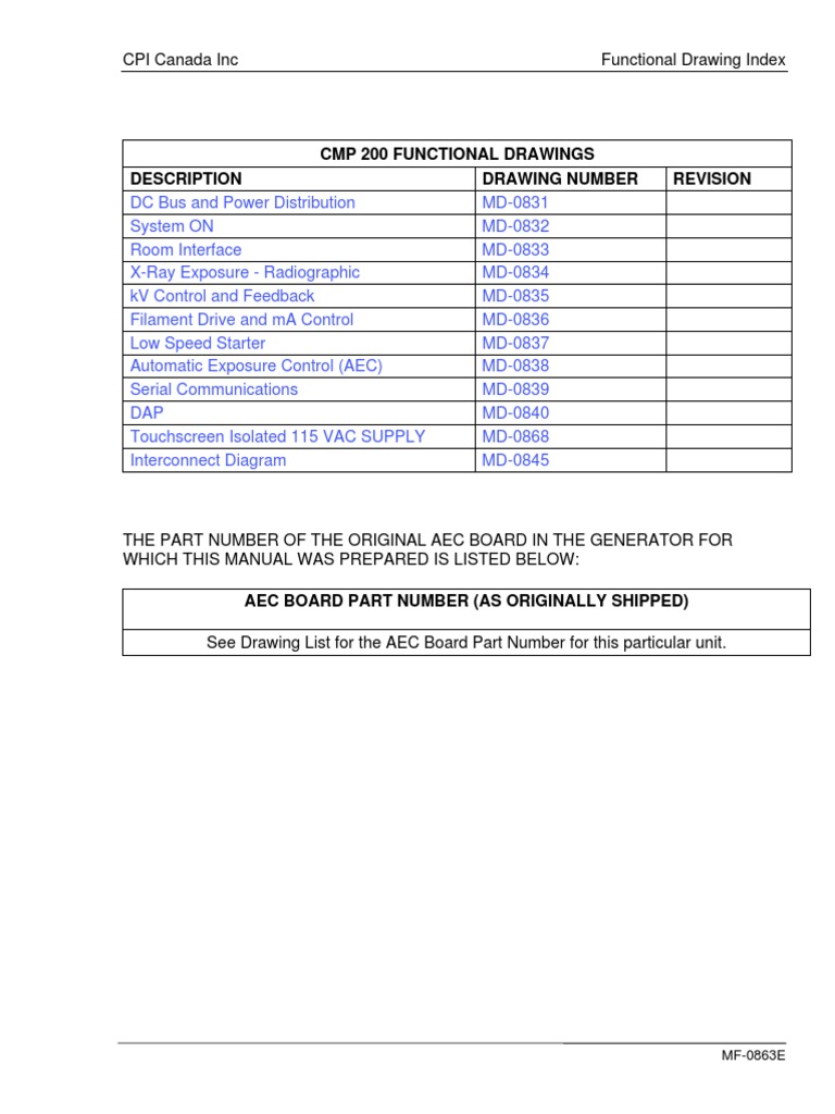 CMP 200 Drawings | PDF | Power Inverter | Electronics