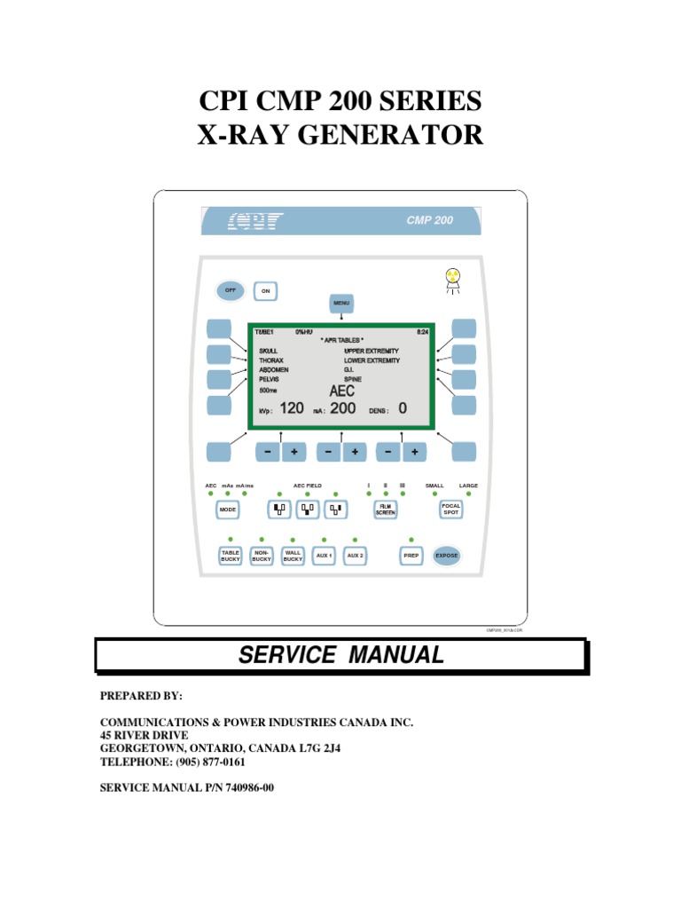 CMP 200 Service Manual - 740986 | PDF | Mains Electricity ...