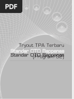 PDF Modul Tpa Pascasarjana Versi 2pdf | PDF