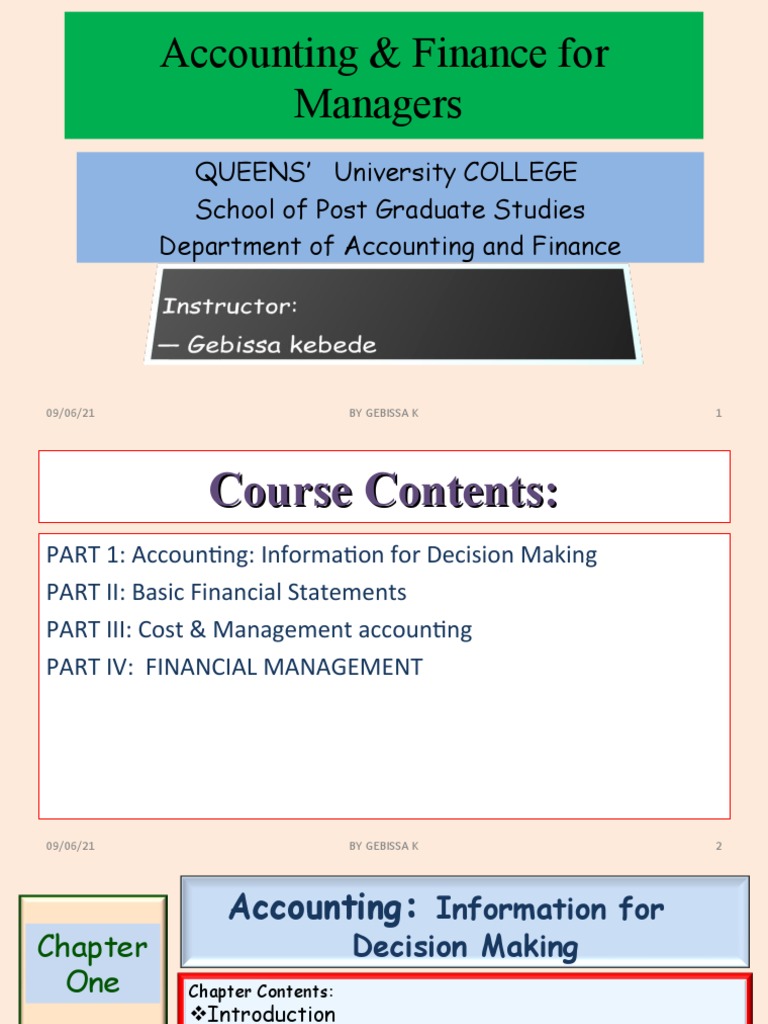 Part I - Introduction To AIS | PDF | Accounting | Financial Accounting