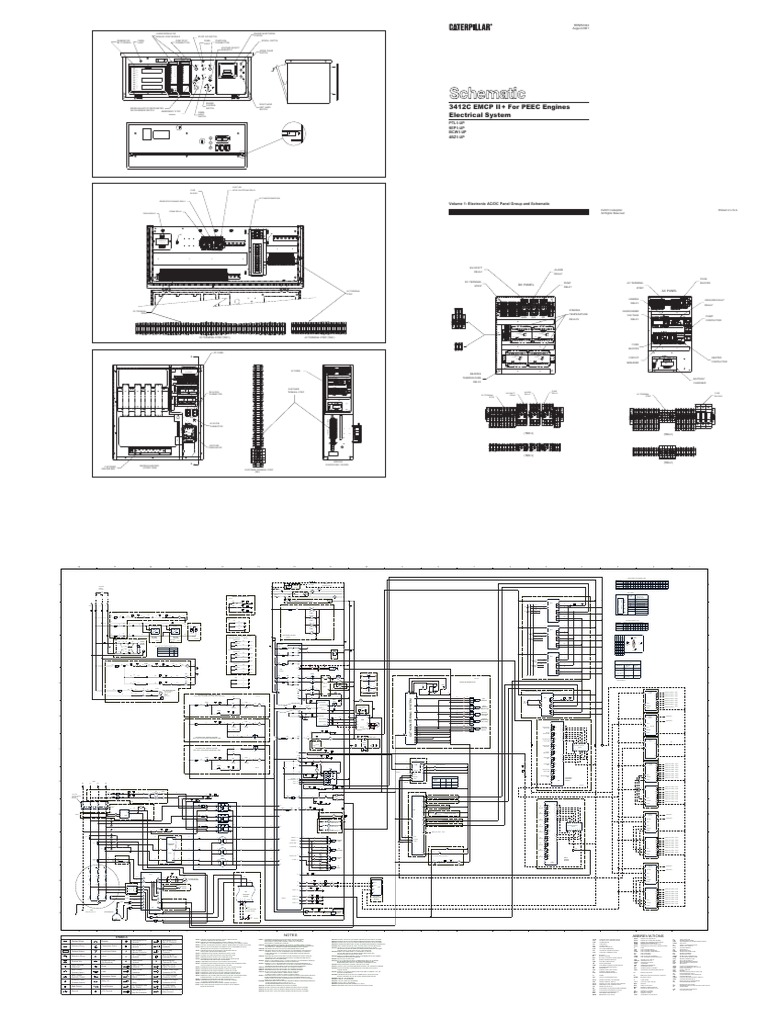 Emcp II+3512c Caterpillar | PDF | Switch | Electricity