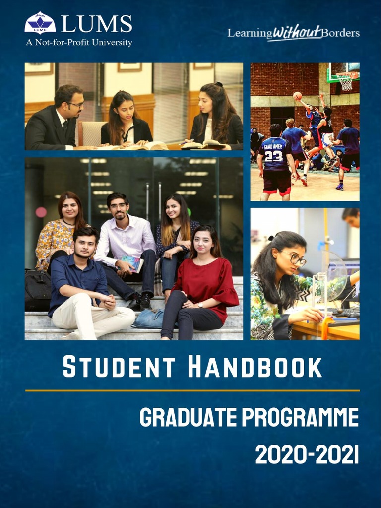 Graduate Student Handbook - 2020-2021 | PDF | Master Of Business ...