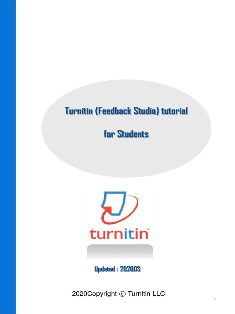 Turnitin Manual For Students | PDF | Turnitin | Password