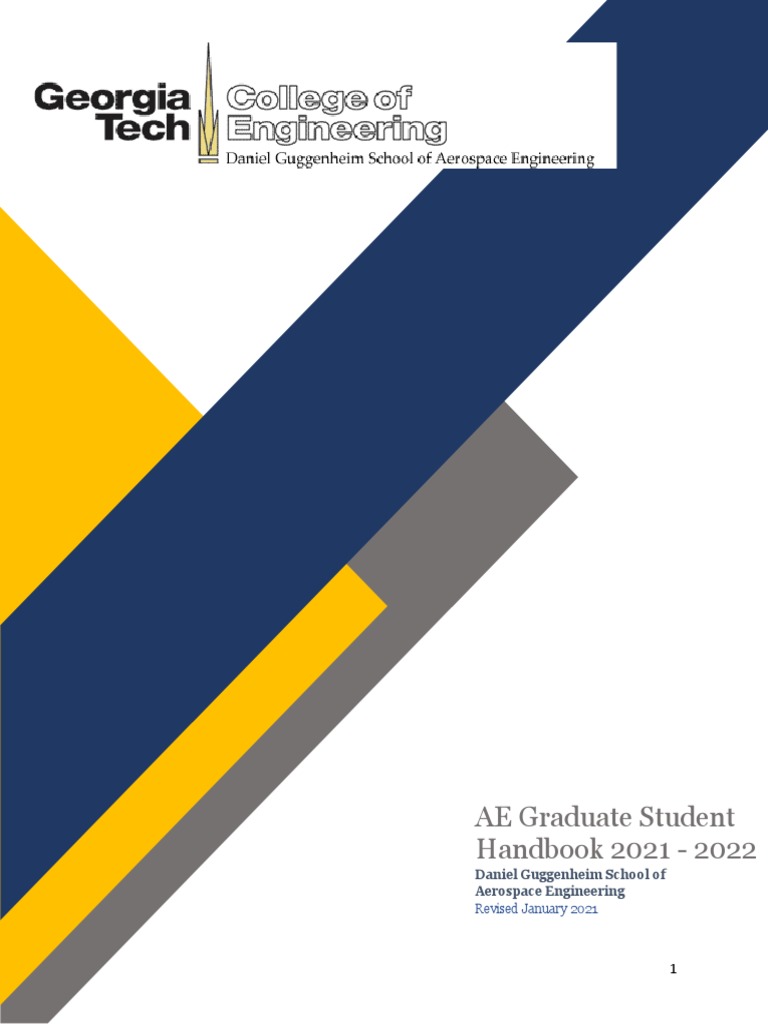 Grad Student Handbook | PDF | Thesis | Postgraduate Education