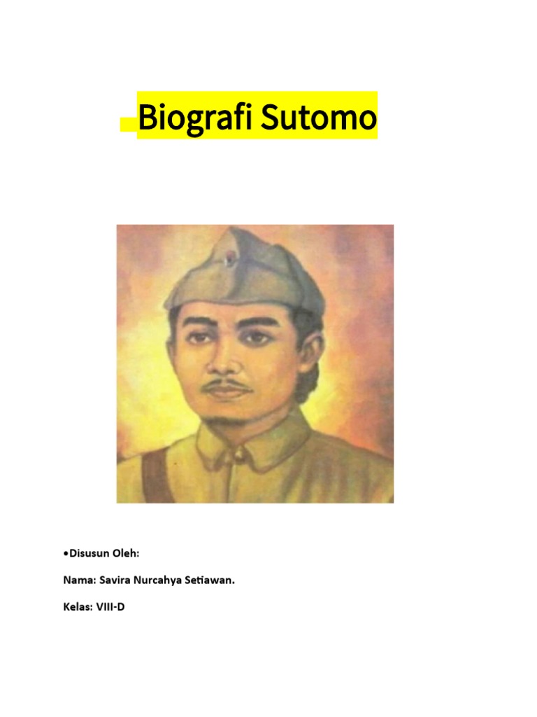 Biografi Bung Tomo | PDF