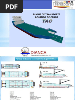 Diseño de Compuerta Abatible para Gabarra Carolina M | PDF