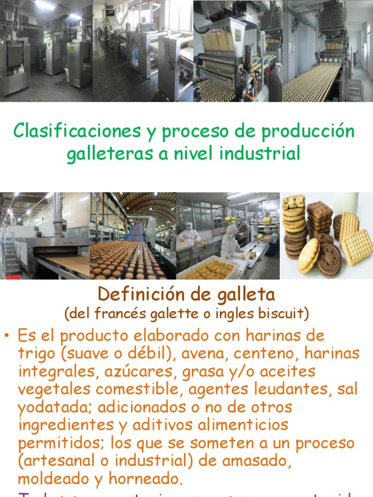 Proceso de Producción de Galletas | PDF | Galleta | Trigo