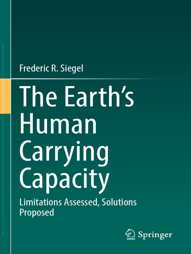 The Earth S Humans Carrying Capacity | PDF | Sustainability | Water
