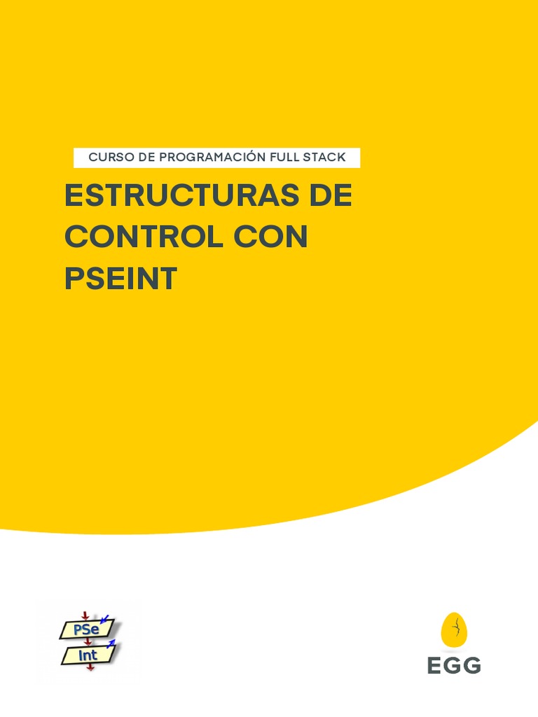 Estructuras de Control en Pseint | PDF | Algoritmos | Flujo de control