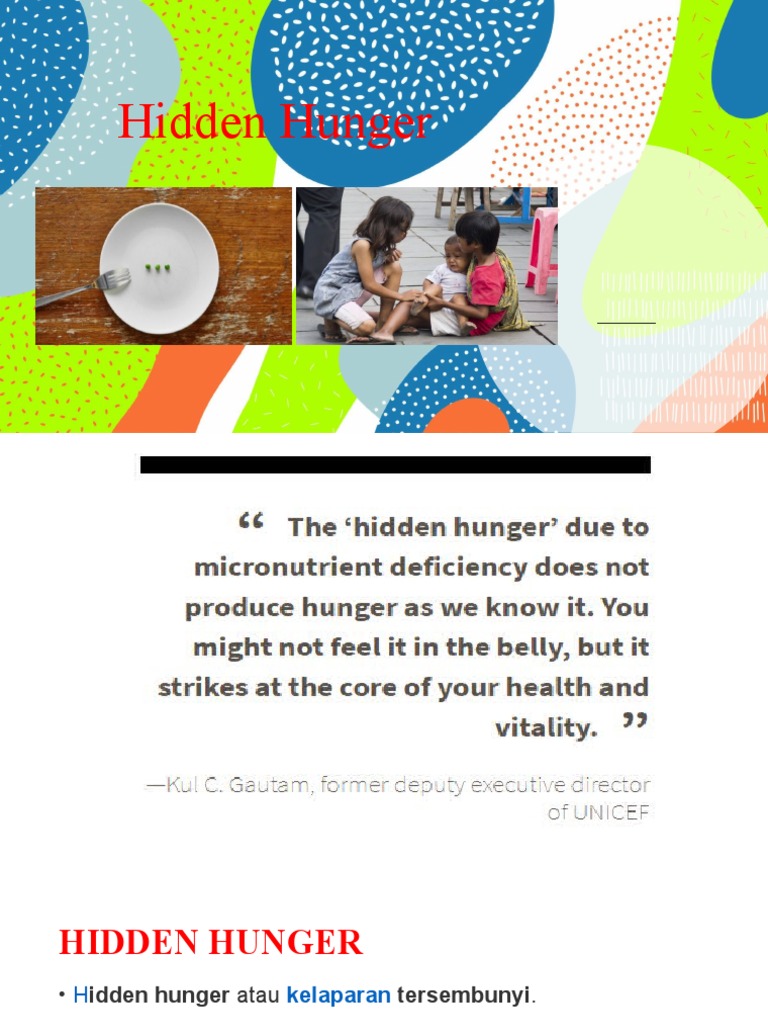 Hidden Hunger | PDF | Malnutrition | Hunger