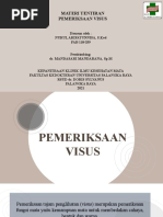 Panduan Pemeriksaan Visus Mata | PDF