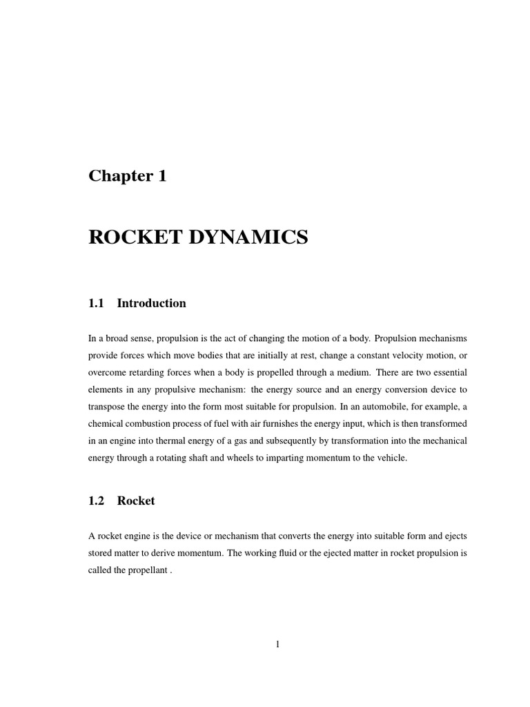 Rocket and Missiles Lecture Notes | PDF | Rocket Engine | Rocket Propellant