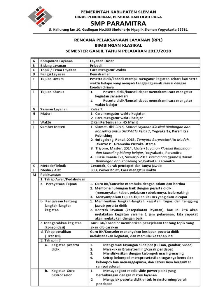 6 Kelas 7 Ganjil RPL Cara Mengatur Waktu (Ganjil) | PDF