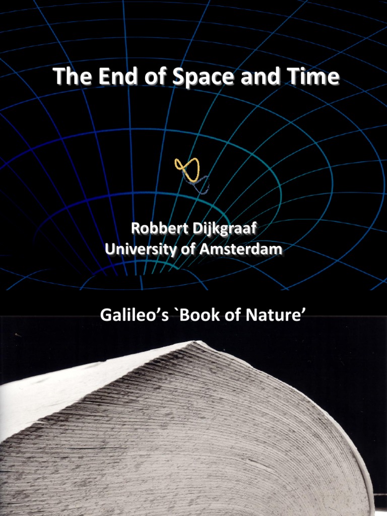 The End of Space and Time | PDF | String Theory | Universe