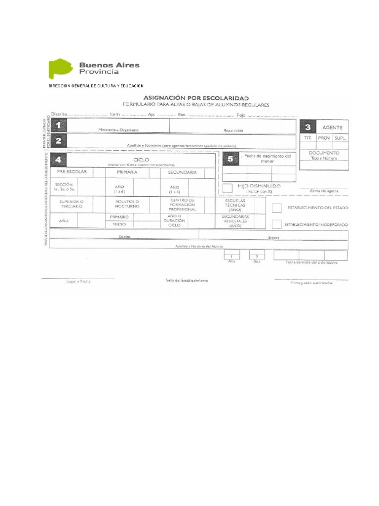 Formulario 831 | PDF