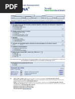 Mini Nutritional Assessment - MNA | PDF | Índice de masa corporal ...