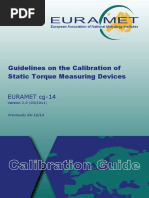 EURAMET cg-17 V 2.0 Electromechanical Manometers | PDF | Calibration ...