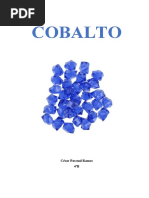 Cobalto 60 | PDF | Elementos químicos | Quimica nuclear