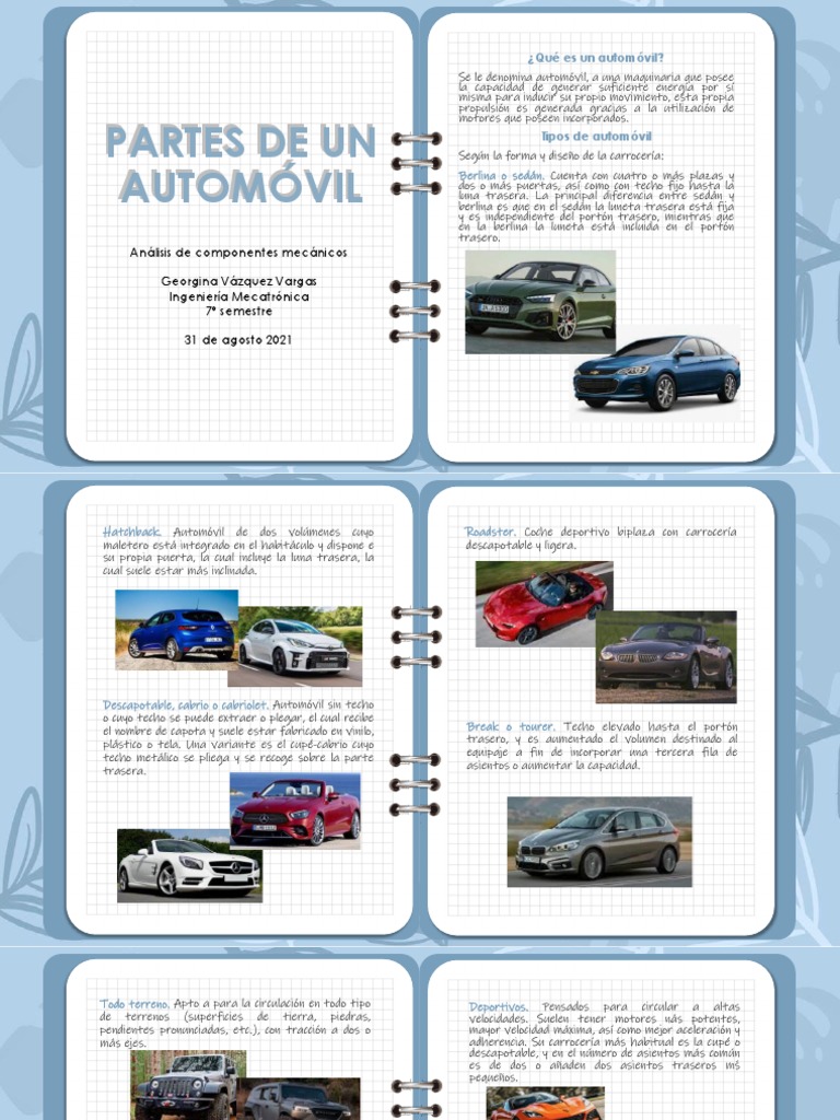 Guía Básica de Automóviles | PDF | Transmisión (Mecánica) | Direccion