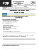 3°-4°-5° Sesión de Aprendizaje 1-Sem.1-El Peru Lee | PDF