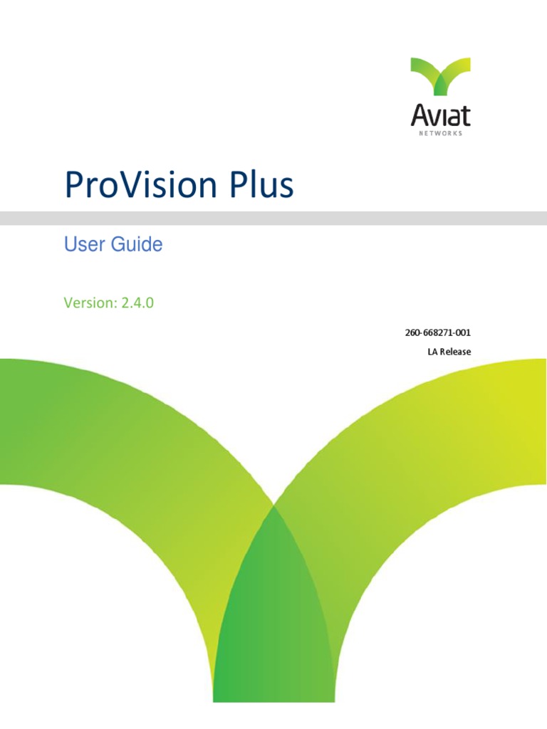 ProVision Plus 2 - 4 - 0 User Guide - May2019 | PDF | Computer Network ...
