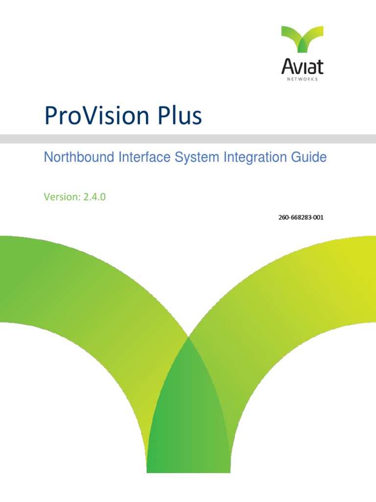 ProVision Plus 2 - 4 - 0 NBI System Integration Guide - May2019 | PDF ...