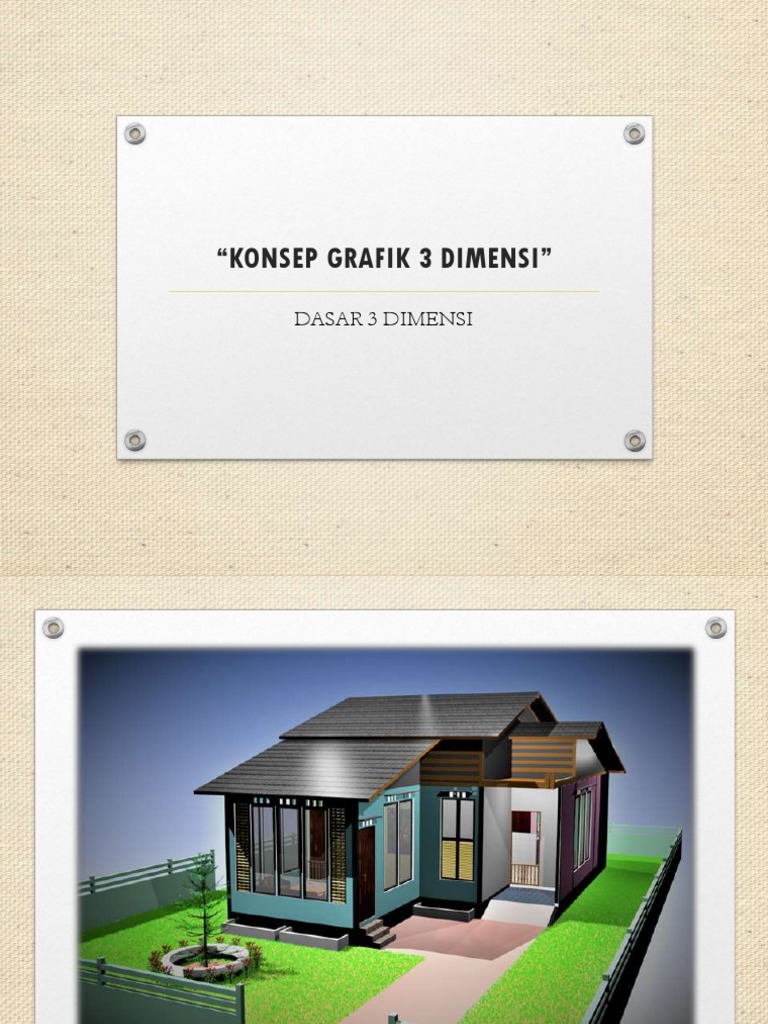 Konsep Grafik 3D | PDF | Seni | Komputer