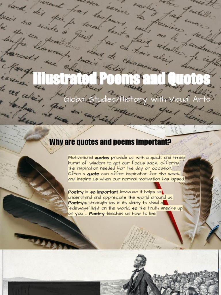 Illustrated Poems and Quotes | PDF