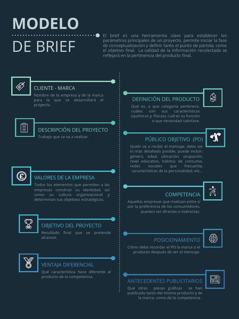 Modelo de Brief | PDF | Marca | Producto (Negocio)