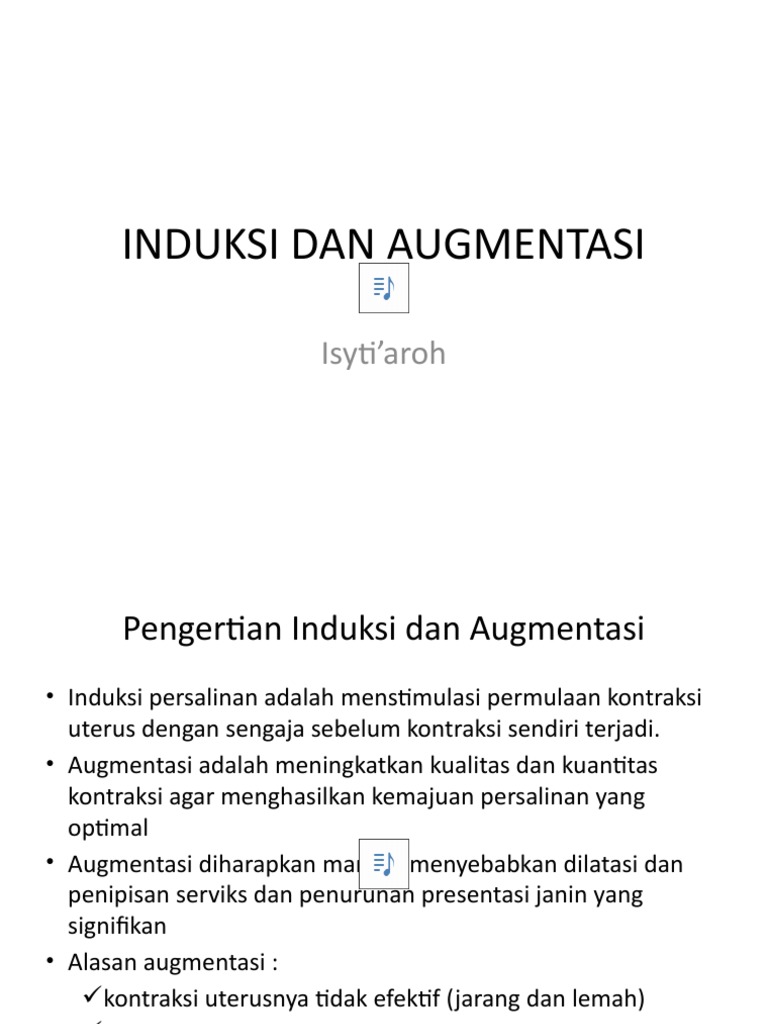 Induksi Dan Augmentasi | PDF