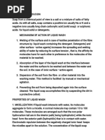 Formulation of Washing Detergent Powder | PDF | Sodium Hydroxide ...