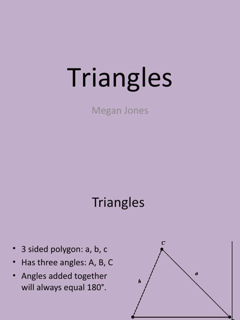 Triangles | PDF | Triangle | Classical Geometry