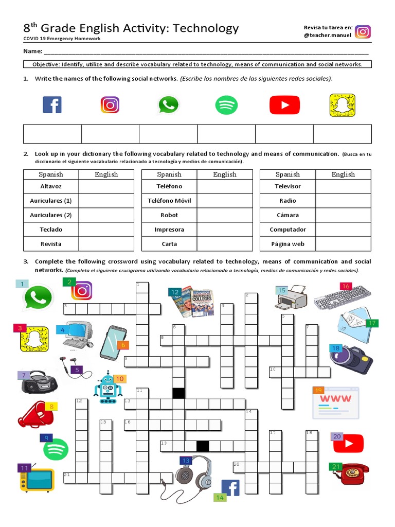 Technology Worksheet Templates Layouts - 126183 | PDF