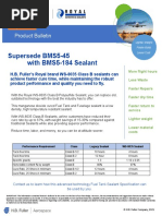 Sealant Cross Reference Chart: NSL Oem Product List Alternatives To ...