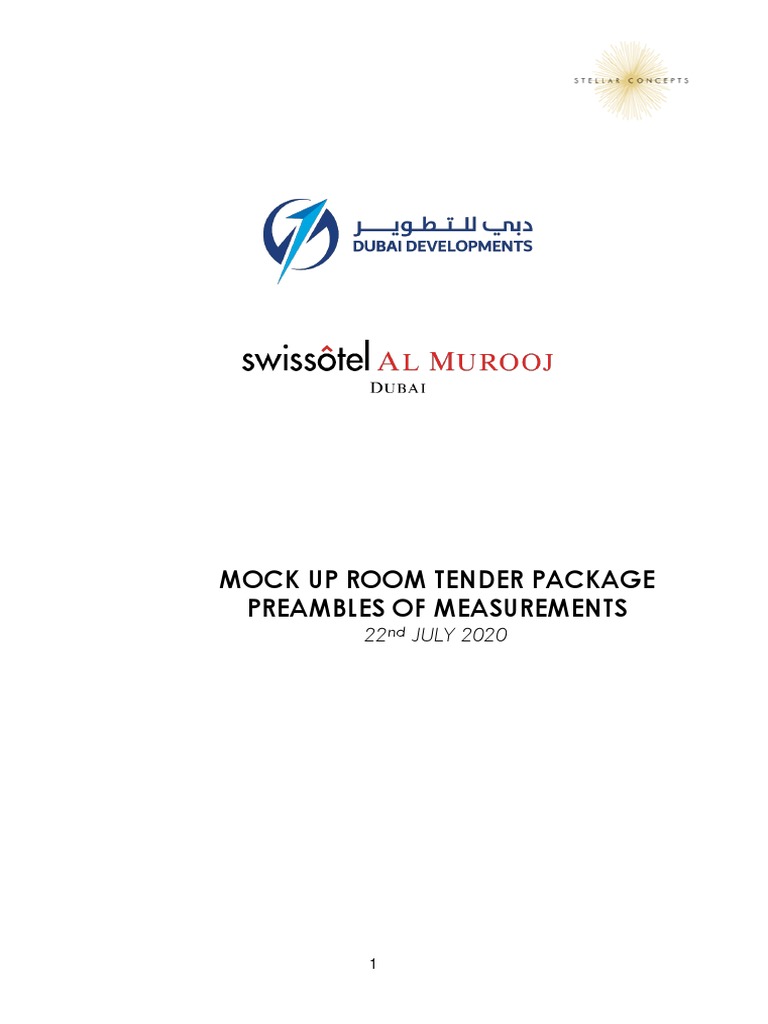 Preambles To Method of Measurement | PDF | Screw | Specification ...