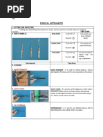 Major Basic Set (Operating Room Instruments) | PDF | Surgery | Medical ...