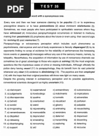 Vocabulary Workshop D Unit 1 | PDF