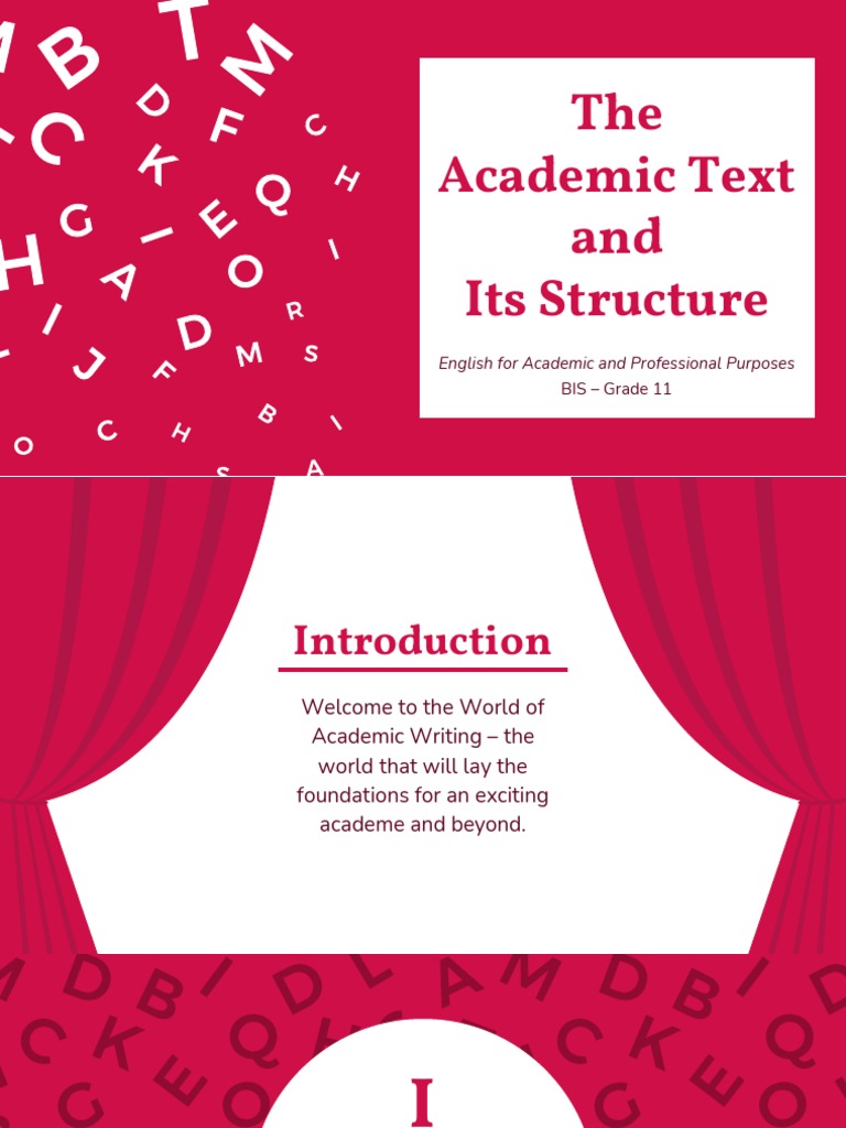 EAPP Lesson 4 - The Academic Text and Its Structure | PDF | Thesis ...