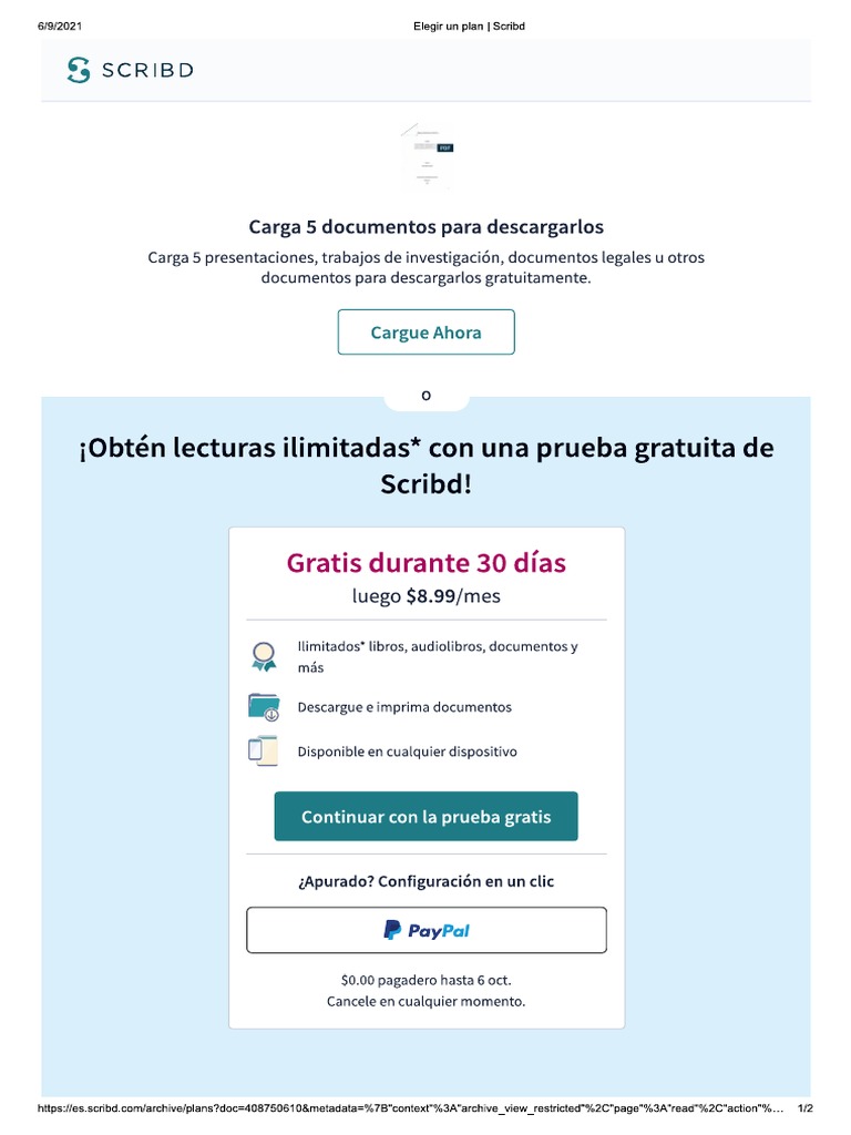 Elegir Un Plan - Scribd | PDF