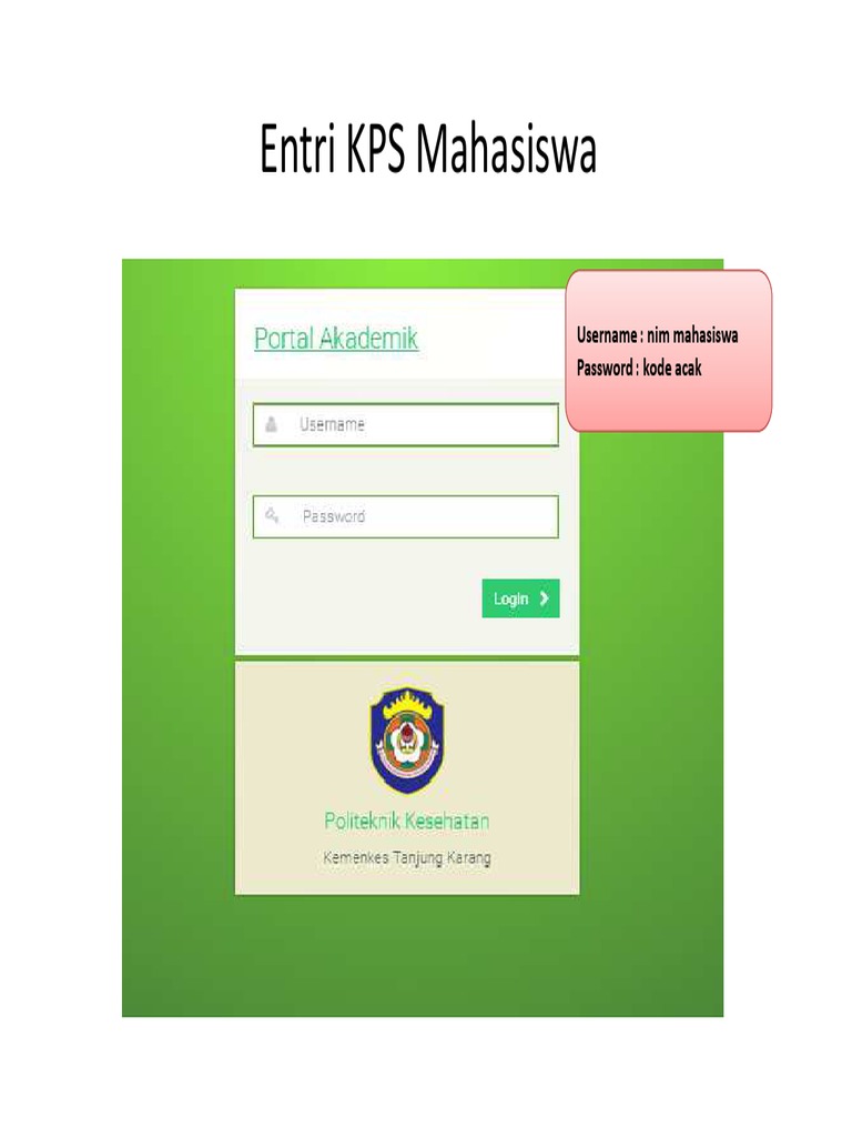 Panduan Pengisian KPS | PDF